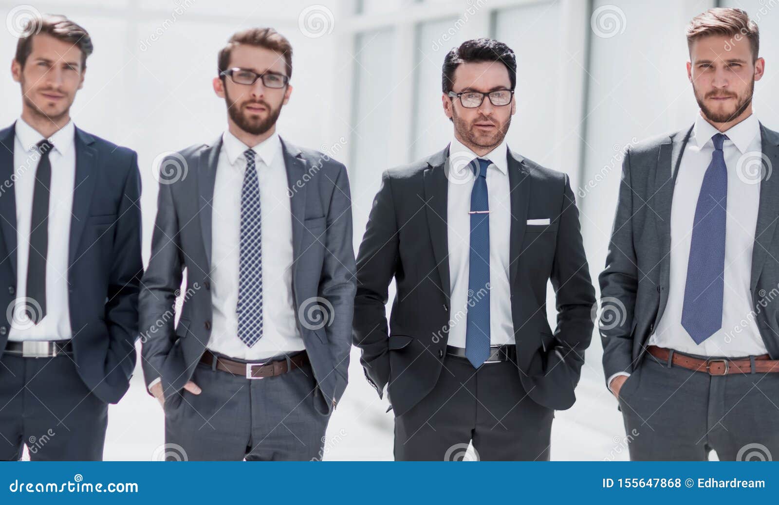 Portrait of a Professional Business Team. Stock Photo - Image of group ...