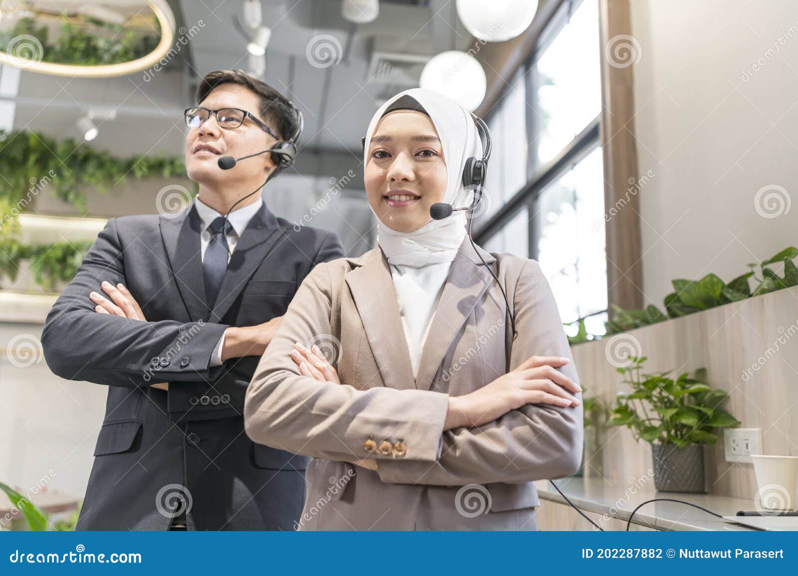 Professional Executive Customer Team in the Office Stock Photo - Image ...