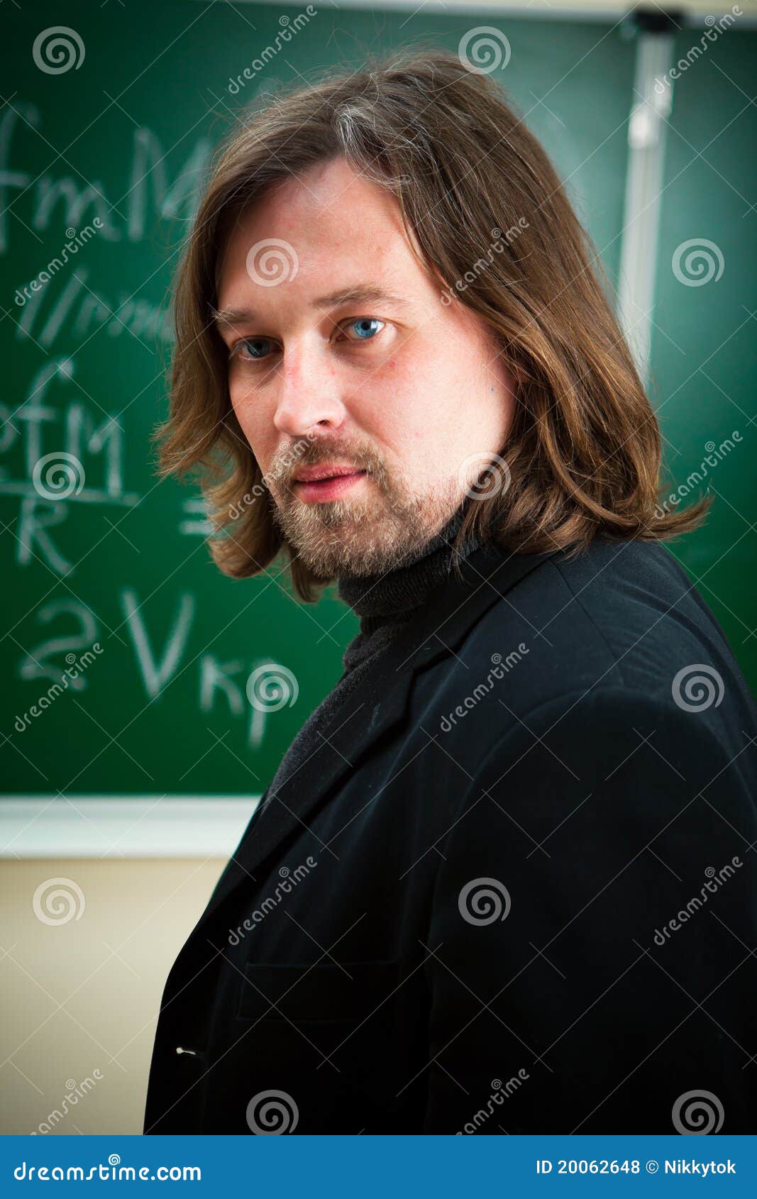 Portrait of professor stock photo. Image of look, attractive - 20062648