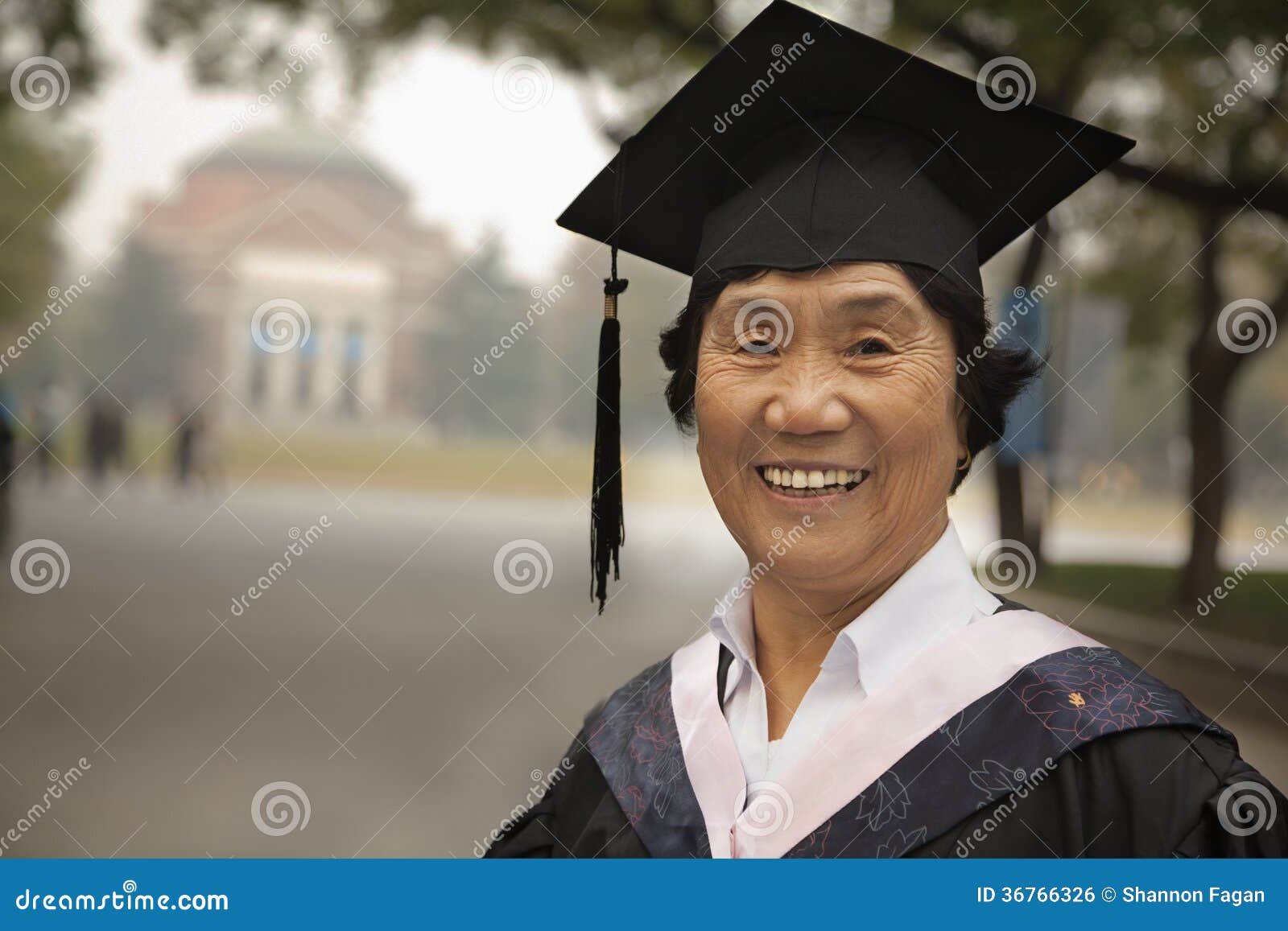 Portrait of Professor on Campus Stock Photo - Image of hope ...