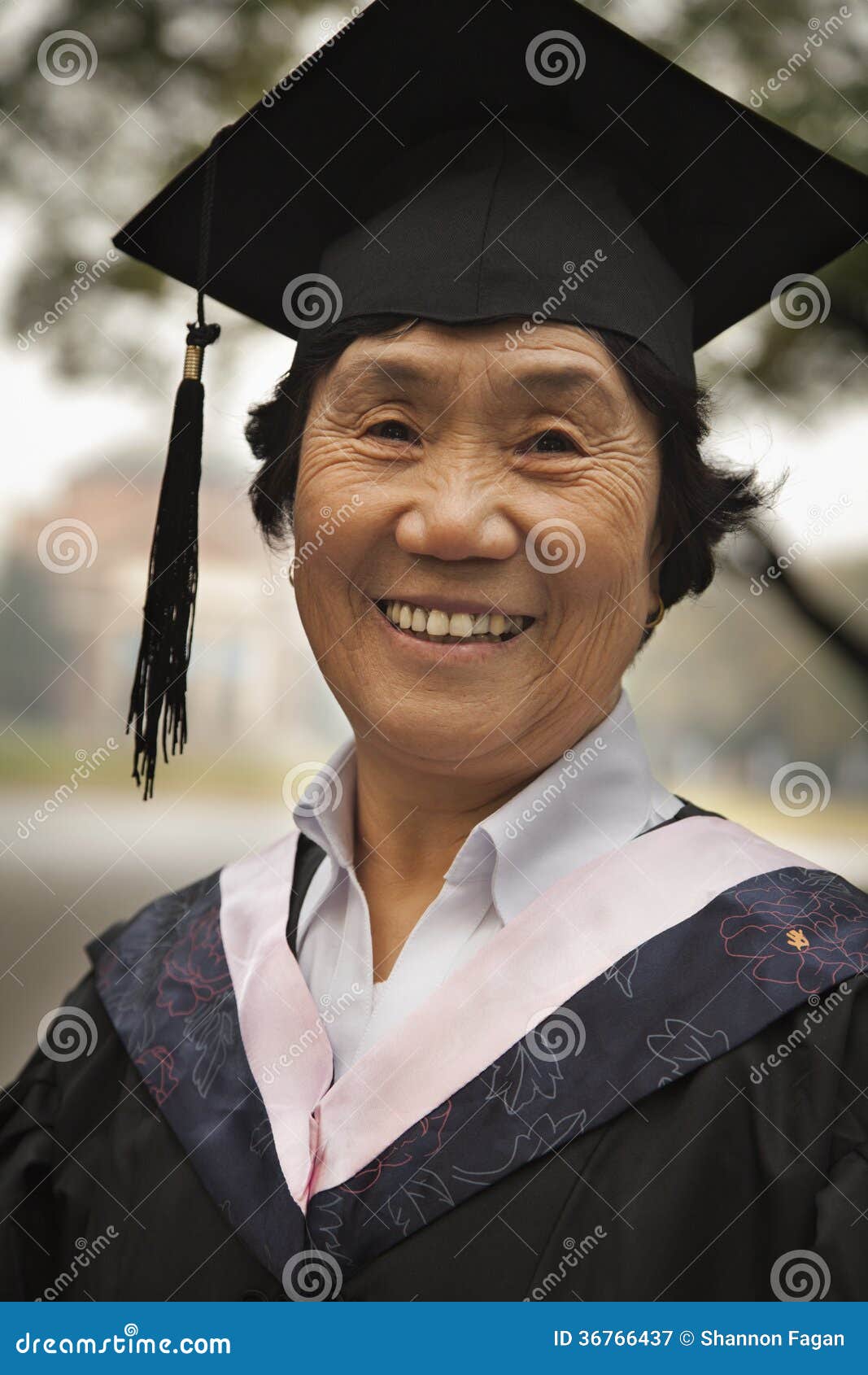 Portrait of Professor on Campus Stock Image - Image of model, education ...