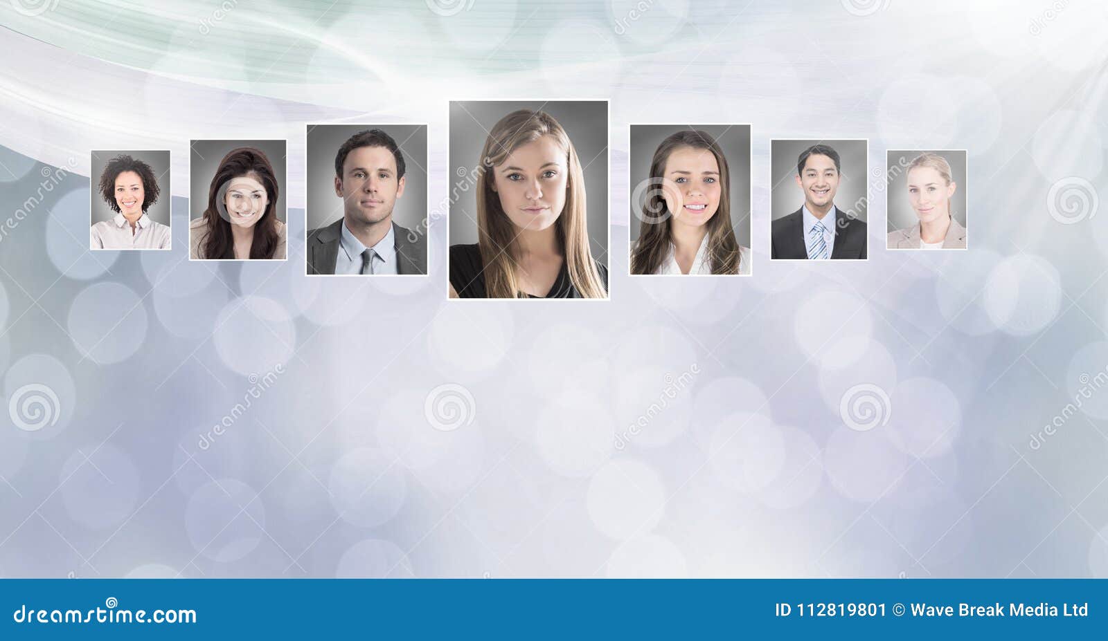 Portrait Profiles of Different People Stock Image - Image of animated ...