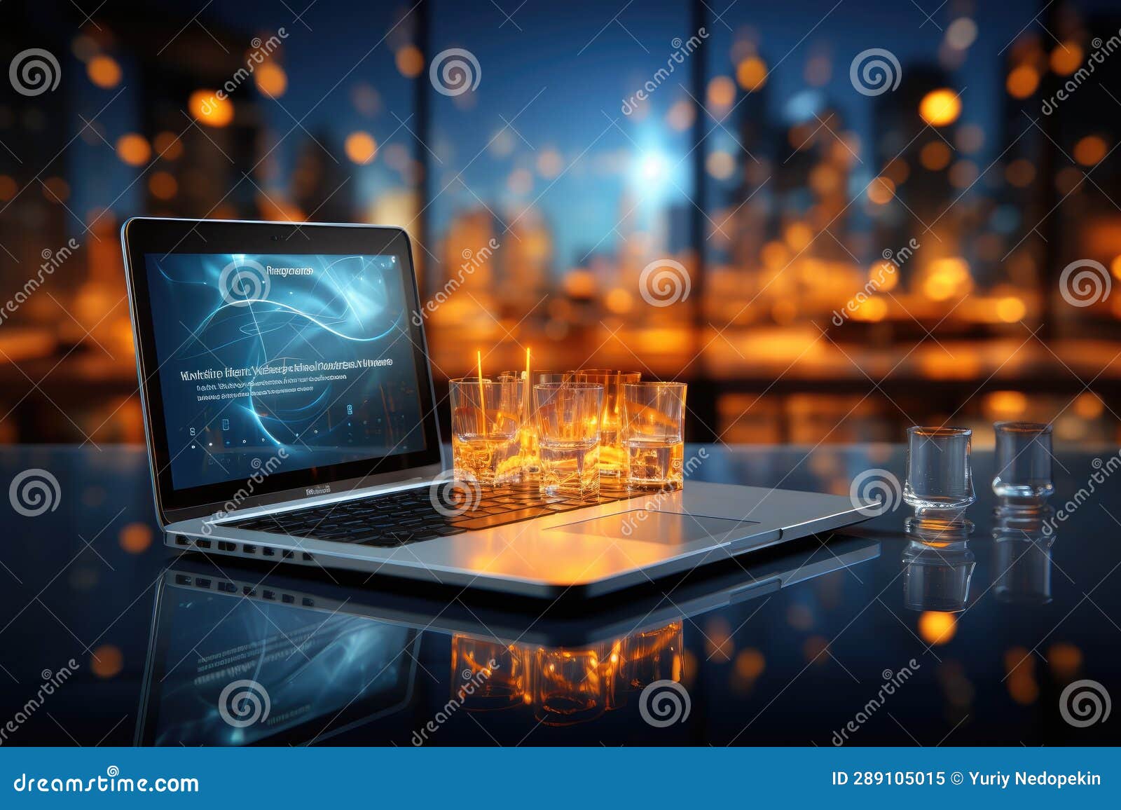 Portrait of a Programmer in the Modern Computer World Stock Image ...