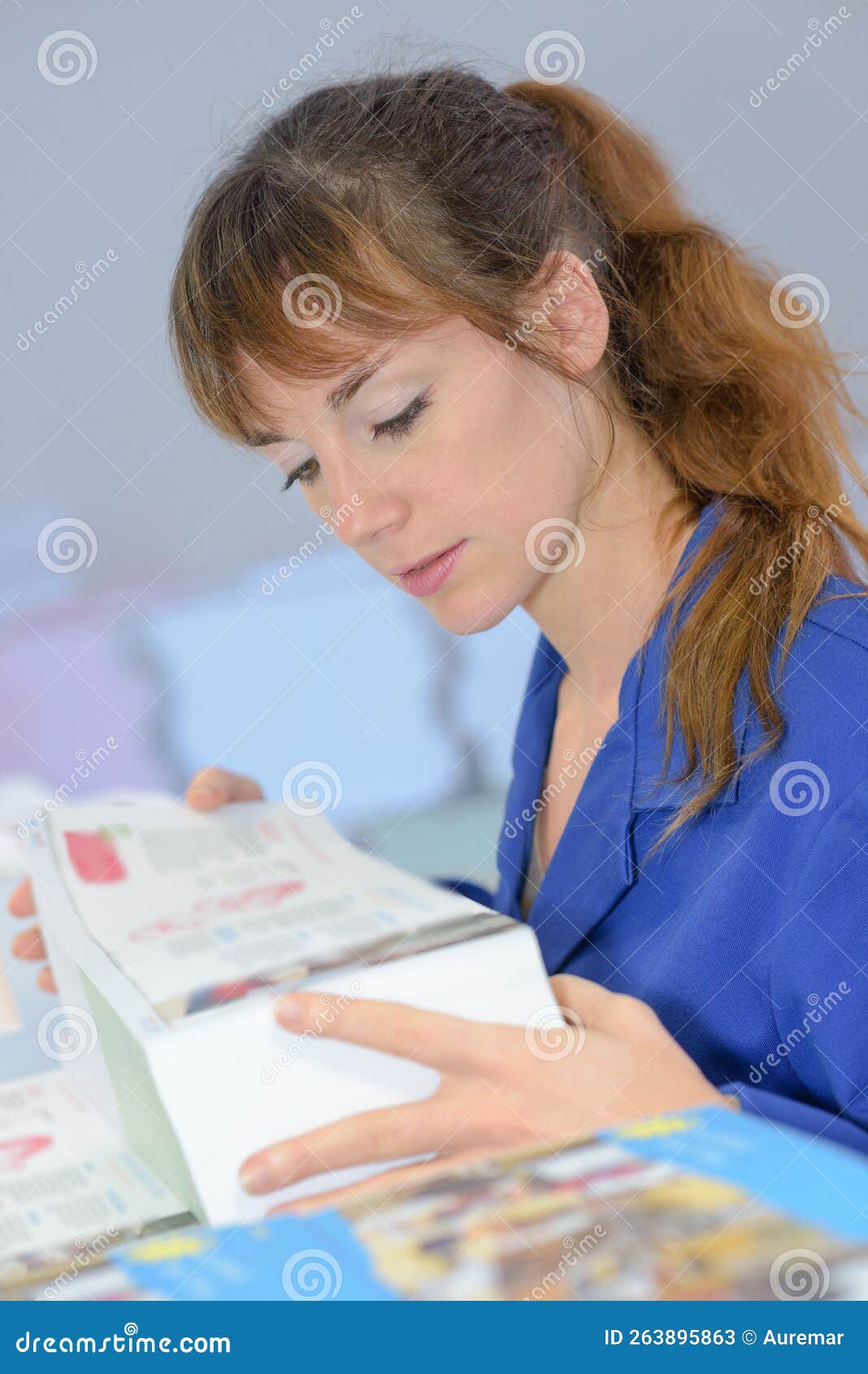 Portrait Publication Product Worker Stock Image - Image of publication ...
