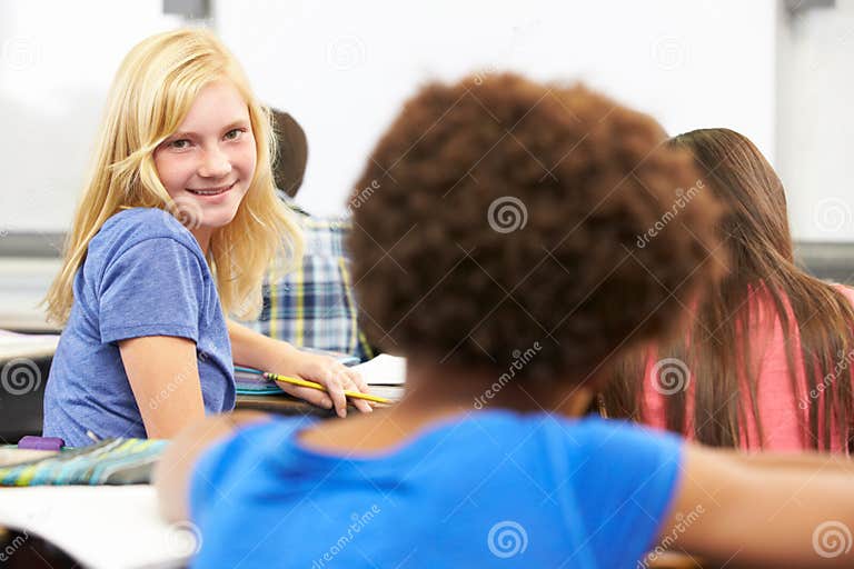 Portrait of Pupil in Class stock photo. Image of people - 30881192