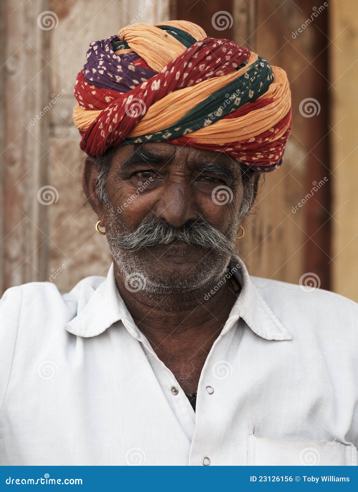 Portrait of a Rajput Man editorial photo. Image of india - 23126156