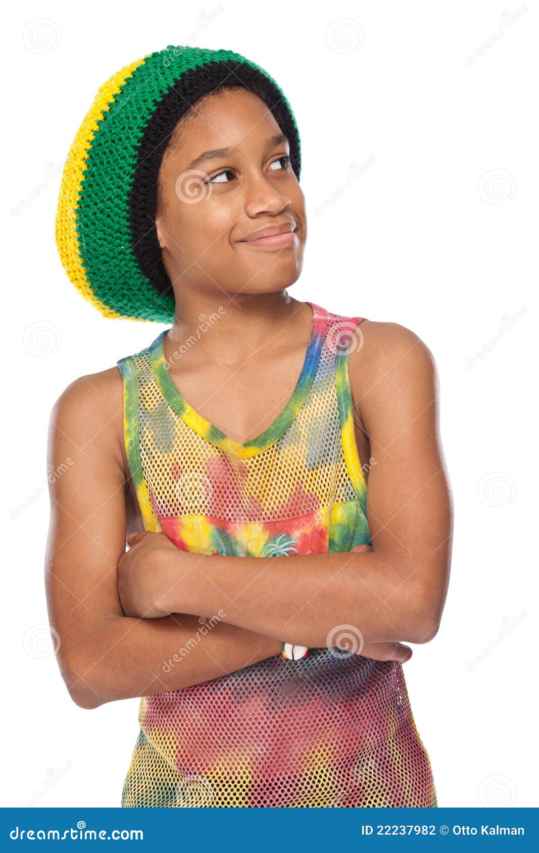 Portrait of a rasta child stock photo. Image of happy - 22237982