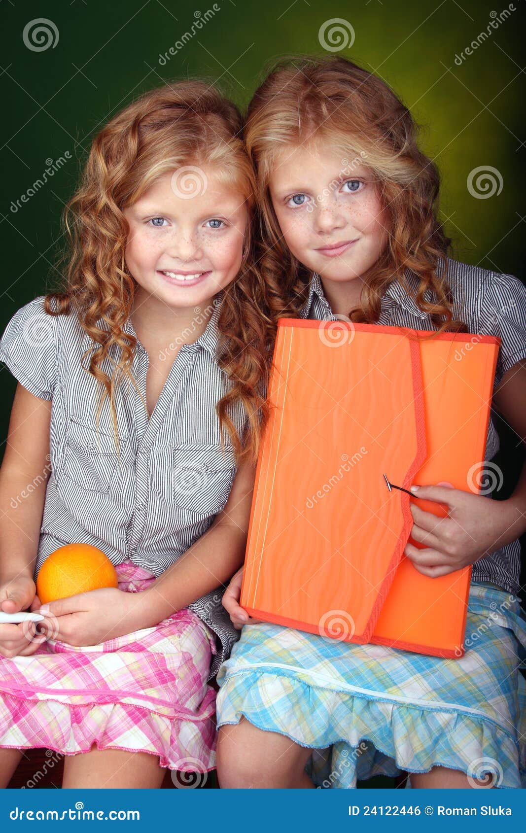 Portrait of Red Hair Sisters Stock Photo - Image of modern, couple ...