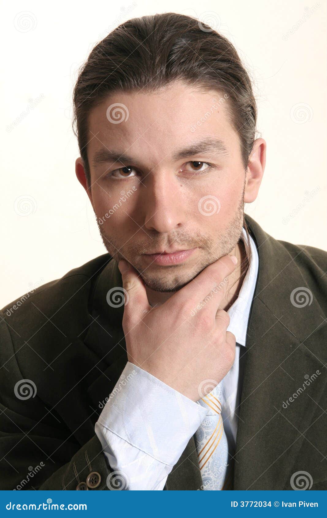 Portrait of the Respectable Businessman Stock Photo - Image of problems ...