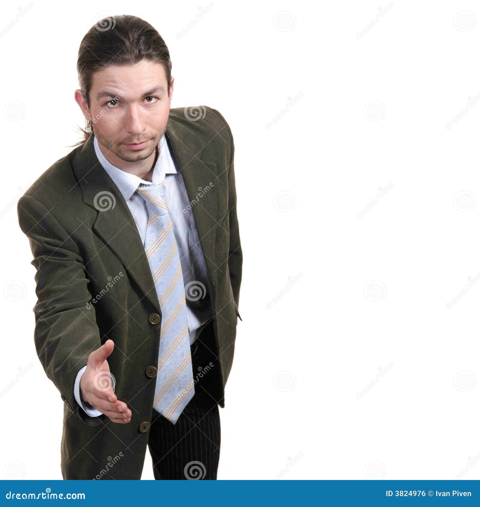 Portrait of the Respectable Businessman Stock Photo - Image of isolated ...