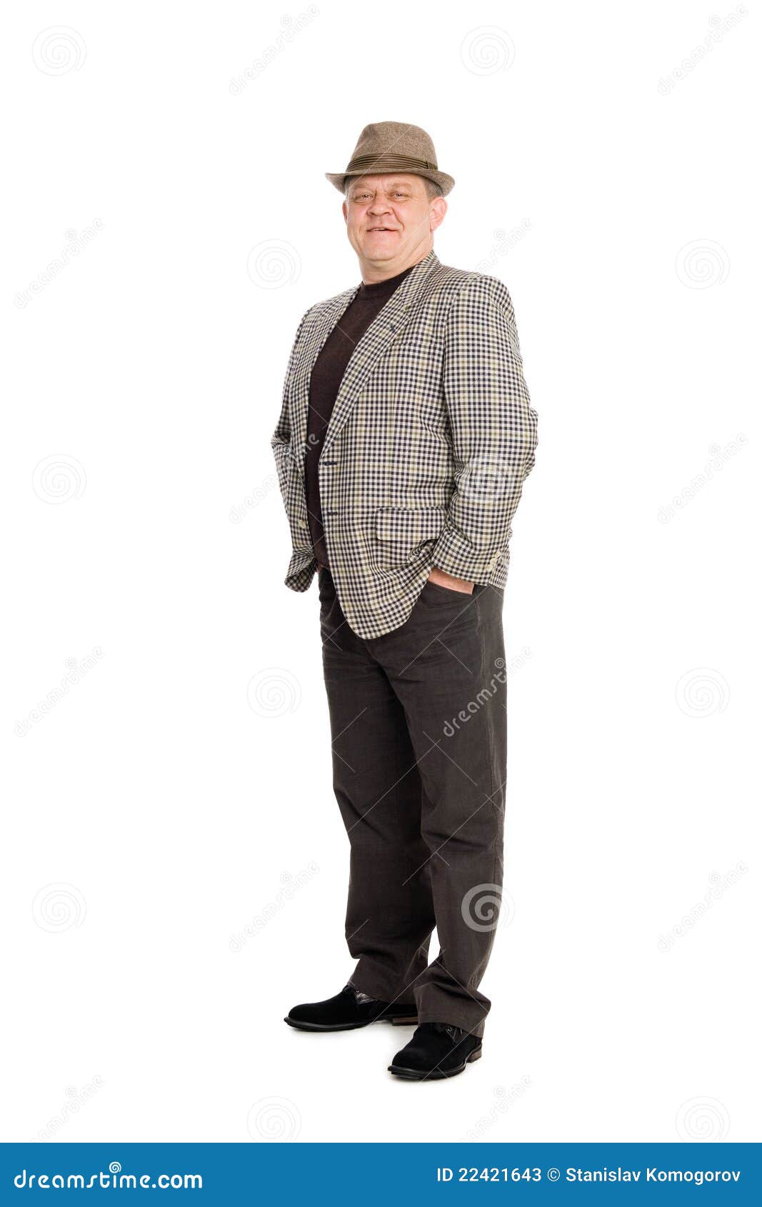 Portrait of a Respectable Man Stock Image - Image of life, gray: 22421643