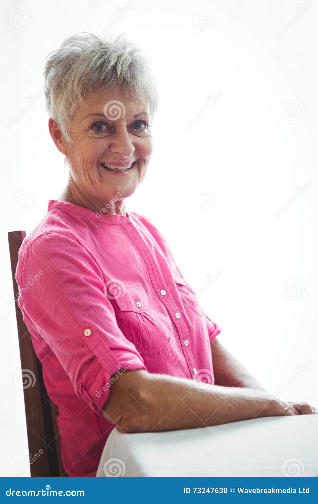 Portrait of a Retired Woman Stock Photo - Image of happy, medicare ...