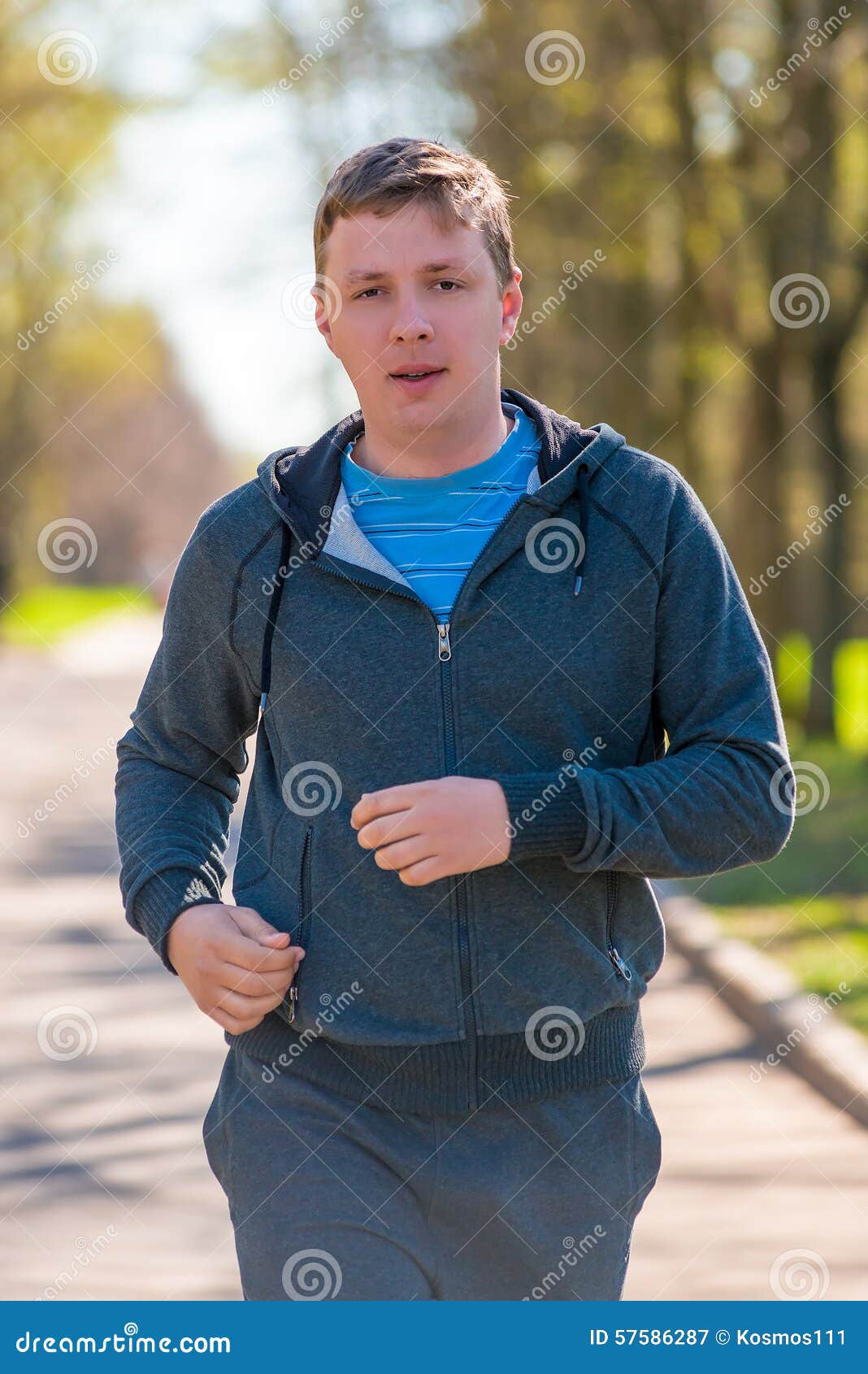 Portrait of a running man stock image. Image of clothing - 57586287