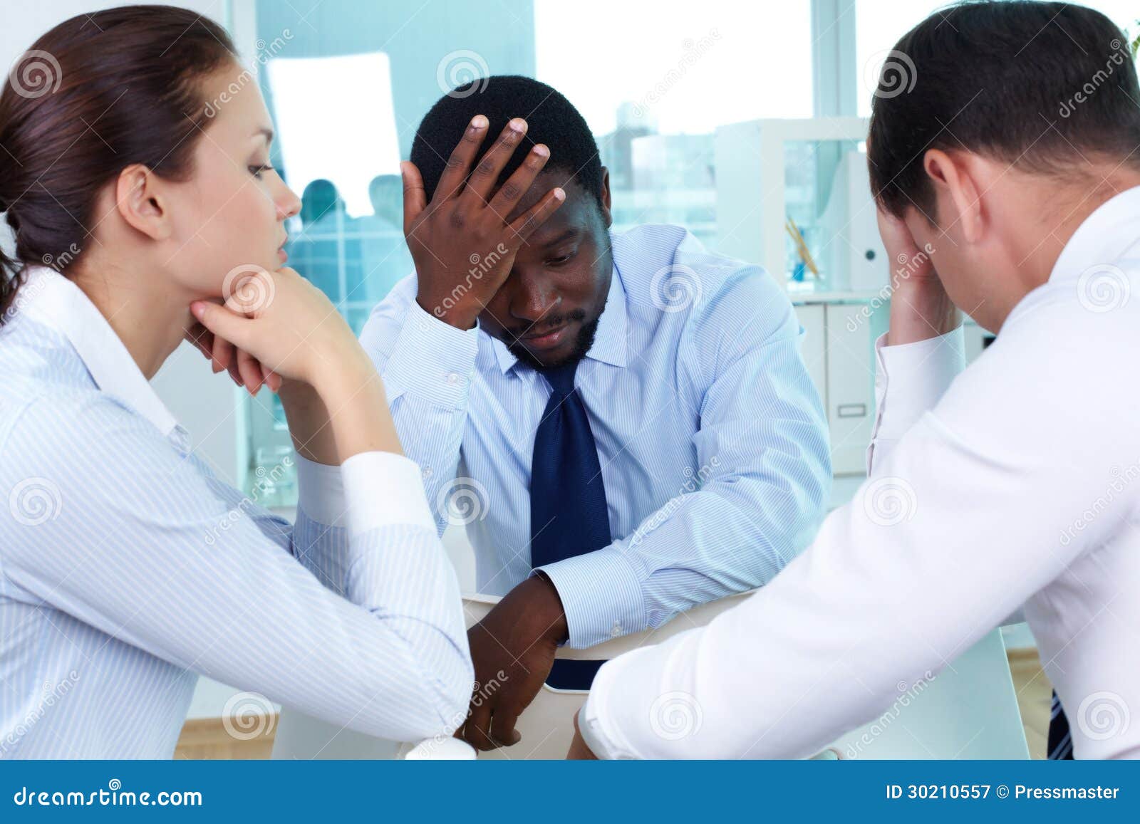 Bad luck stock image. Image of office, lifestyle, people - 30210557