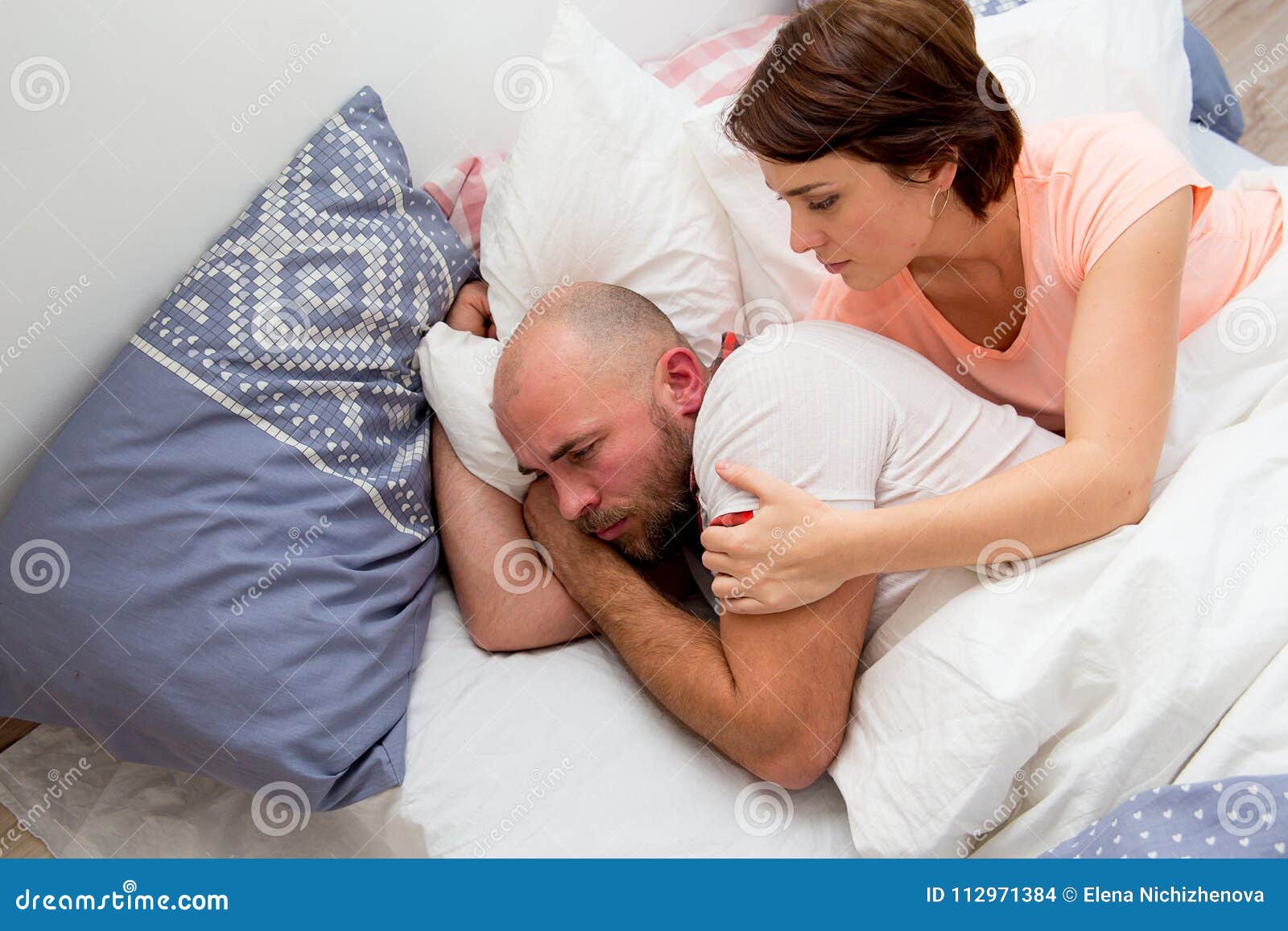 Sad Couple Having Relationship Problems Stock Photo - Image of intimate ...