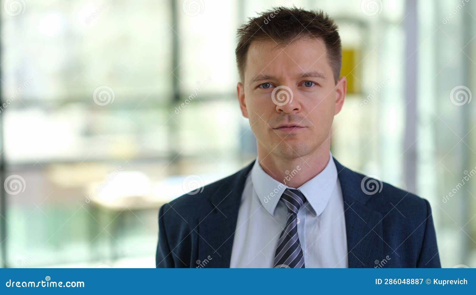 Portrait of Sad Man in Suit Closeup Stock Image - Image of face, work ...