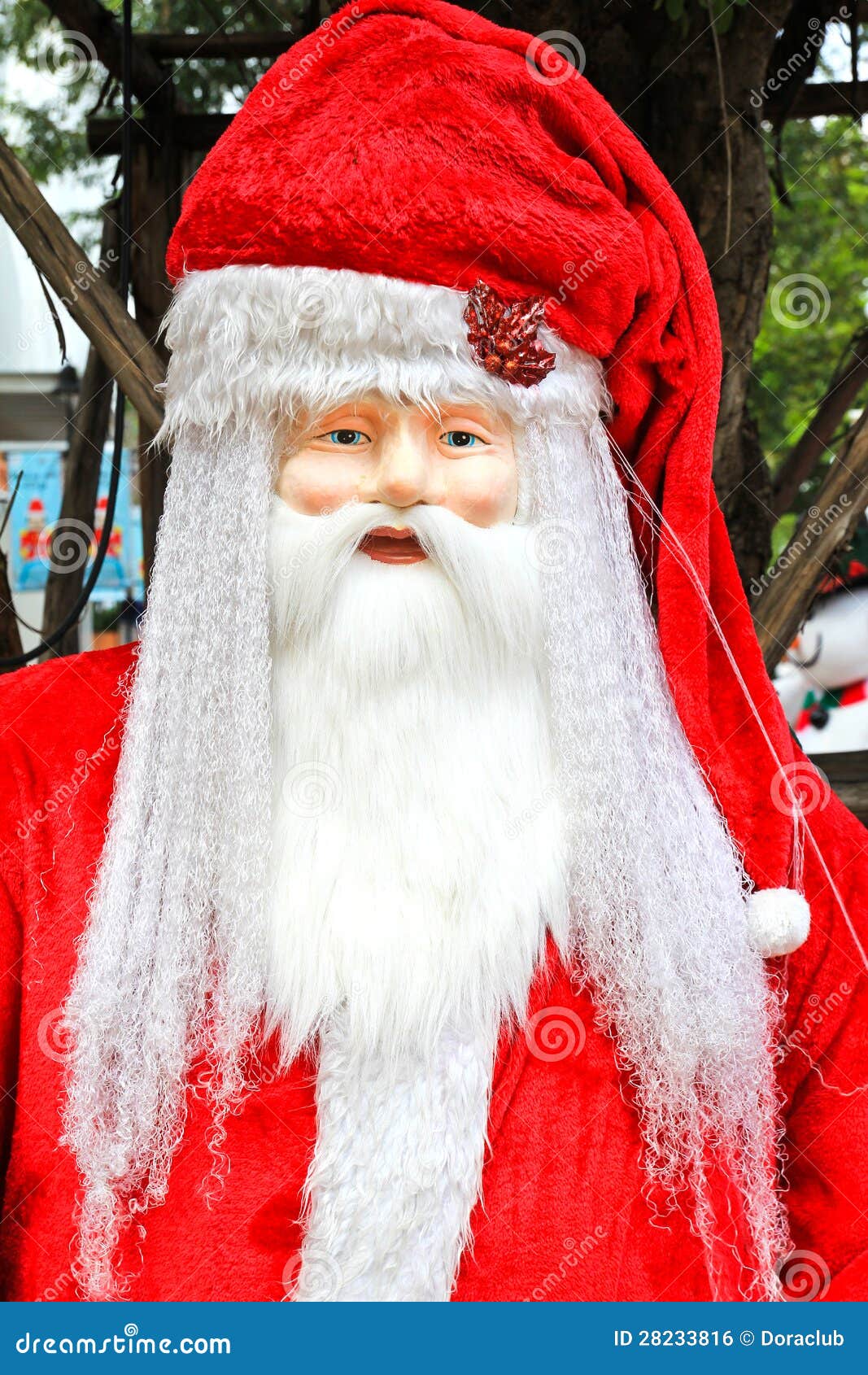 Portrait of Santa Claus stock photo. Image of santa, cold - 28233816