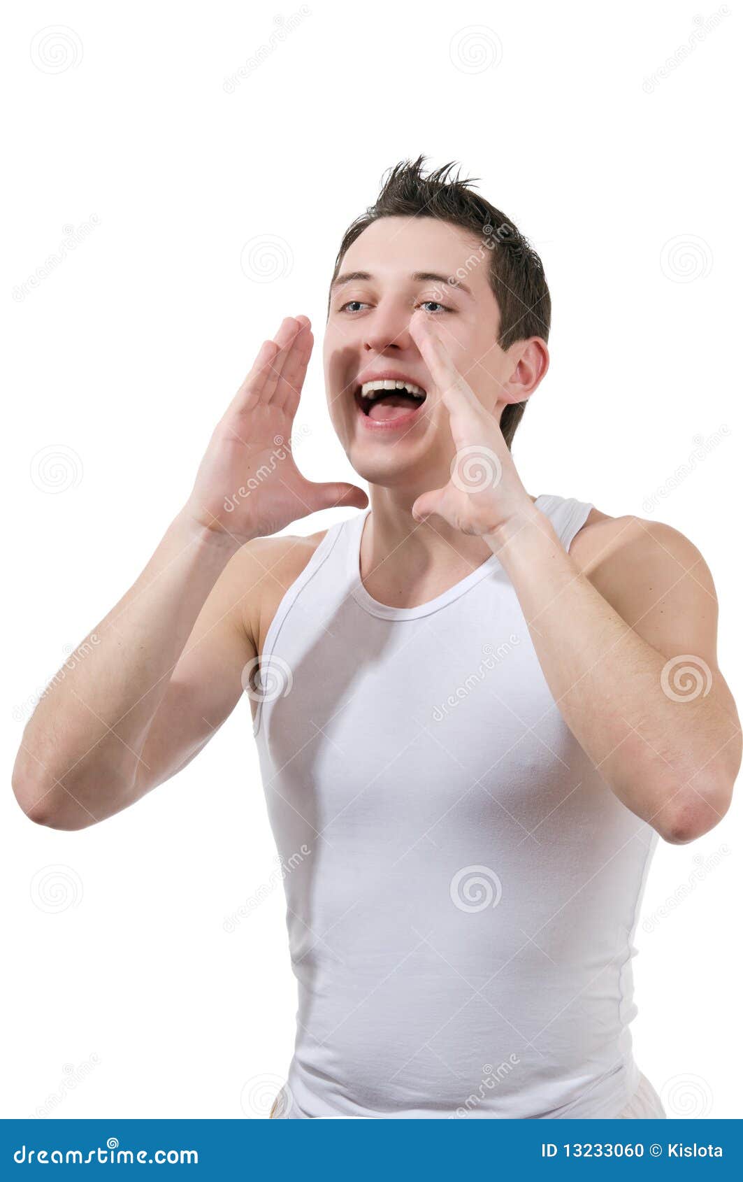 Scared Male Kid Standing Grey Background, Frightened Child, Orphanage ...