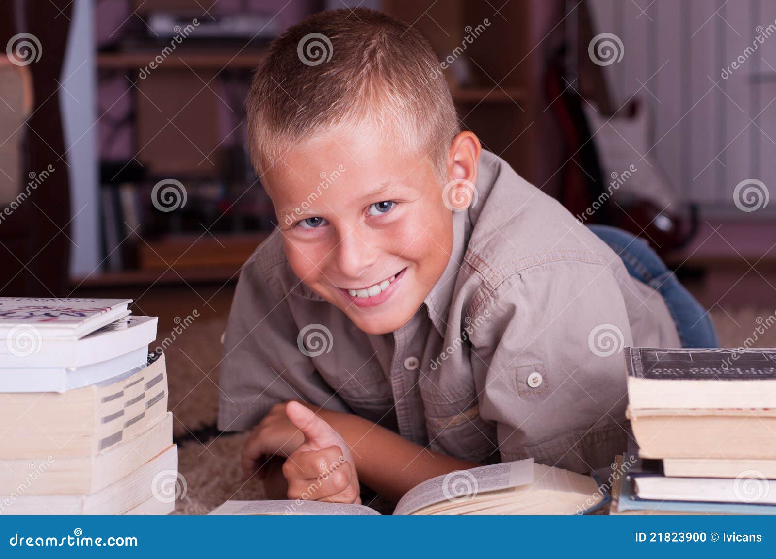 Portrait of a schoolboy stock photo. Image of youngster - 21823900
