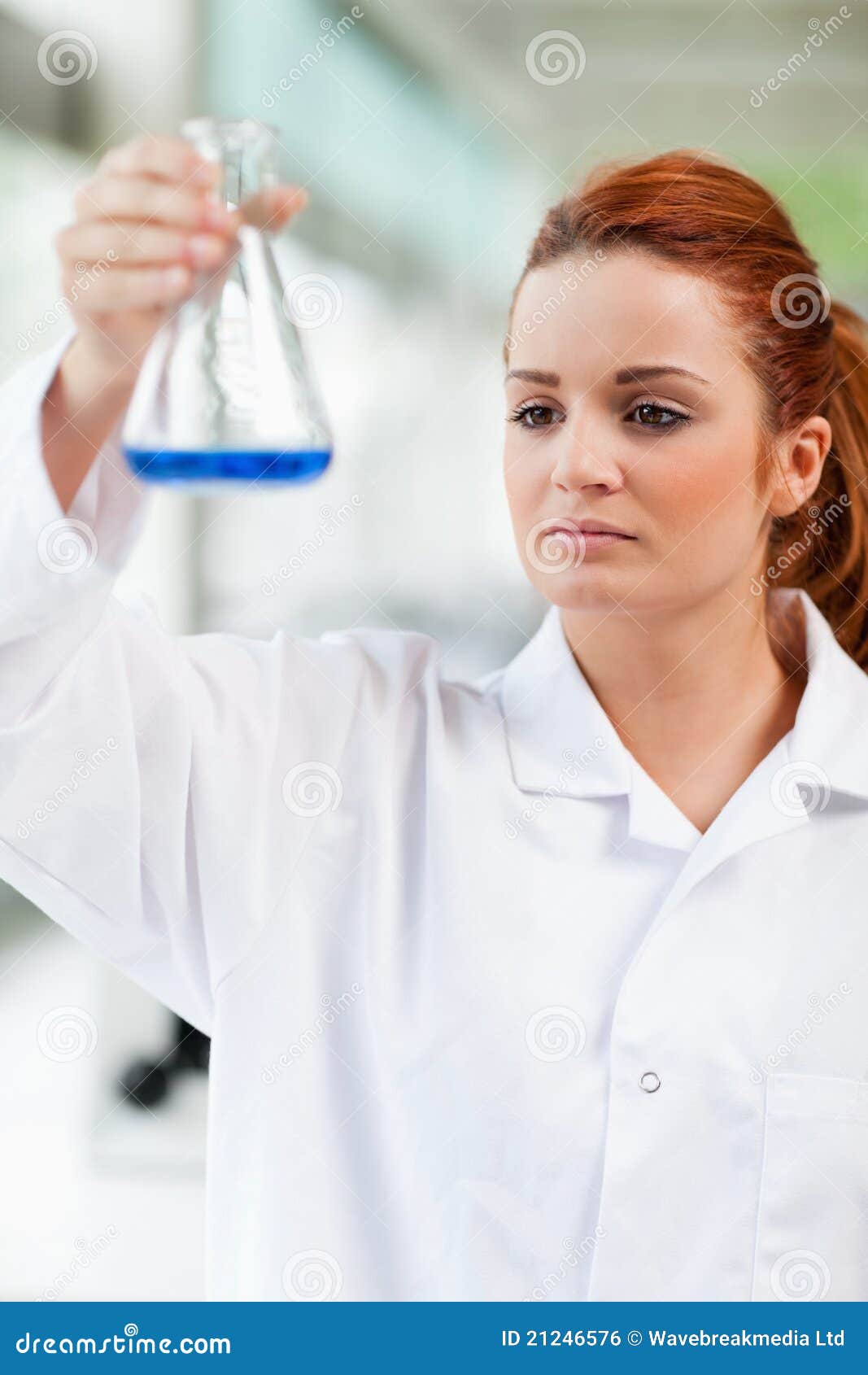 Portrait of a Science Student Stock Photo - Image of person, caucasian ...