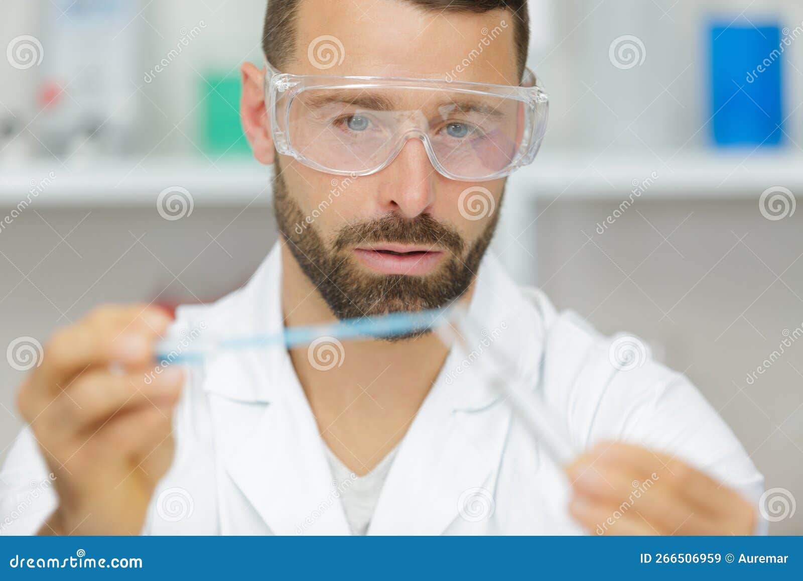 Portrait Scientist in Biotech Lab Stock Image - Image of teamwork ...