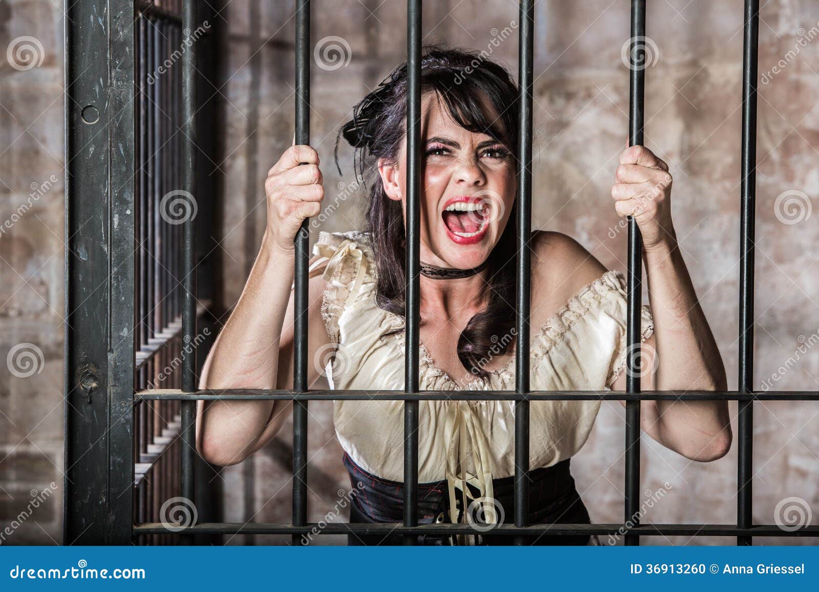 Portrait of Screaming Female Prisoner Stock Photo - Image of drunkard ... Portrait of Screaming Female Prisoner Stock Photo - Image of drunkard ...