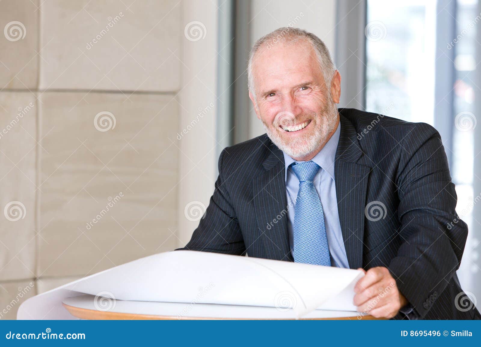 Portrait of Senior Architect Stock Photo - Image of concept, executive ...