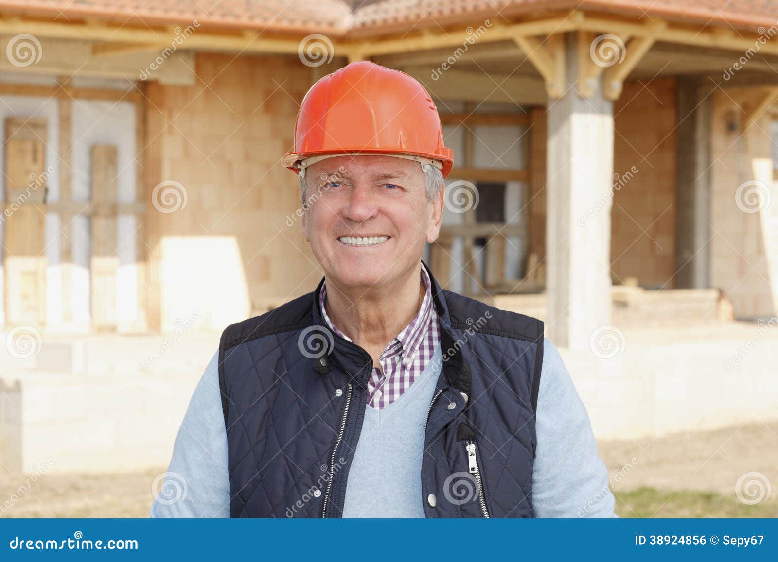 Portrait of Senior Architect Stock Photo - Image of manager, senior ...