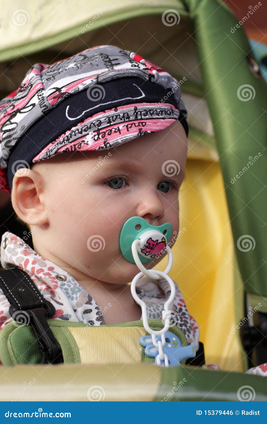 Portrait of serious baby stock photo. Image of care, looking - 15379446