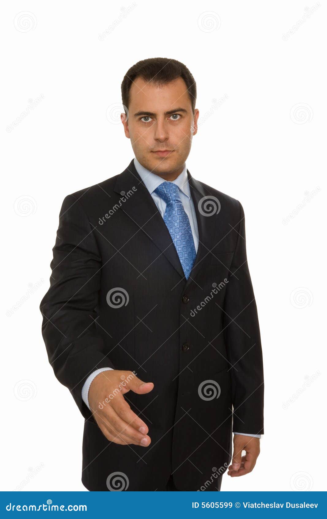 Portrait Of A Serious Business Man Stock Image - Image of business ...