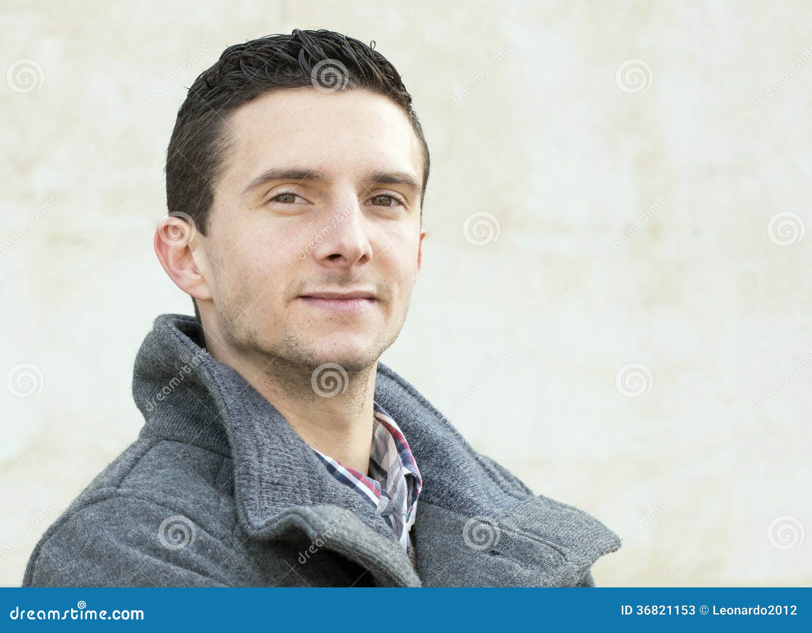 Portrait of Serious Businessman. Stock Image - Image of look, people ...