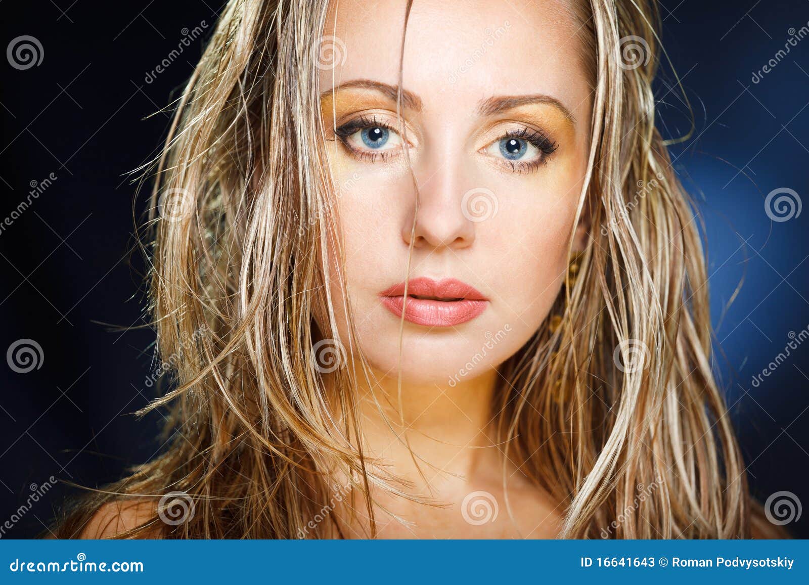 Portrait of a serious lady stock image. Image of girl - 16641643