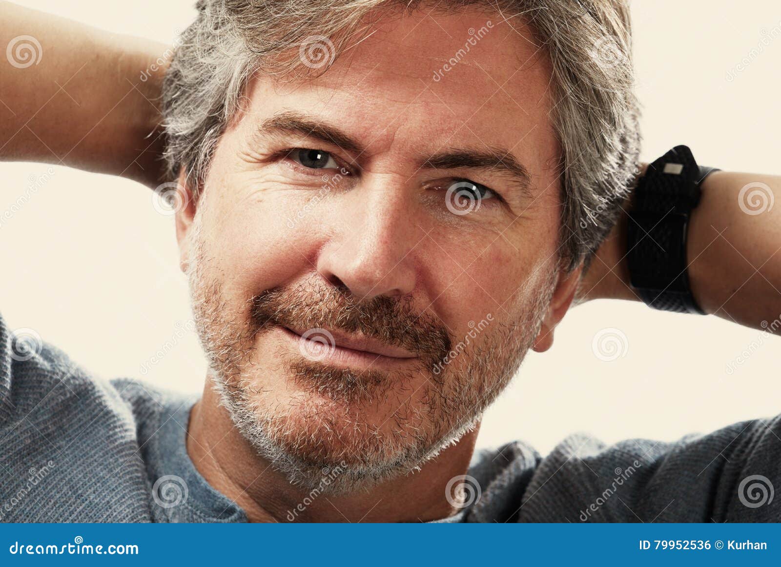 Portrait of serious man. stock photo. Image of hair, serious - 79952536