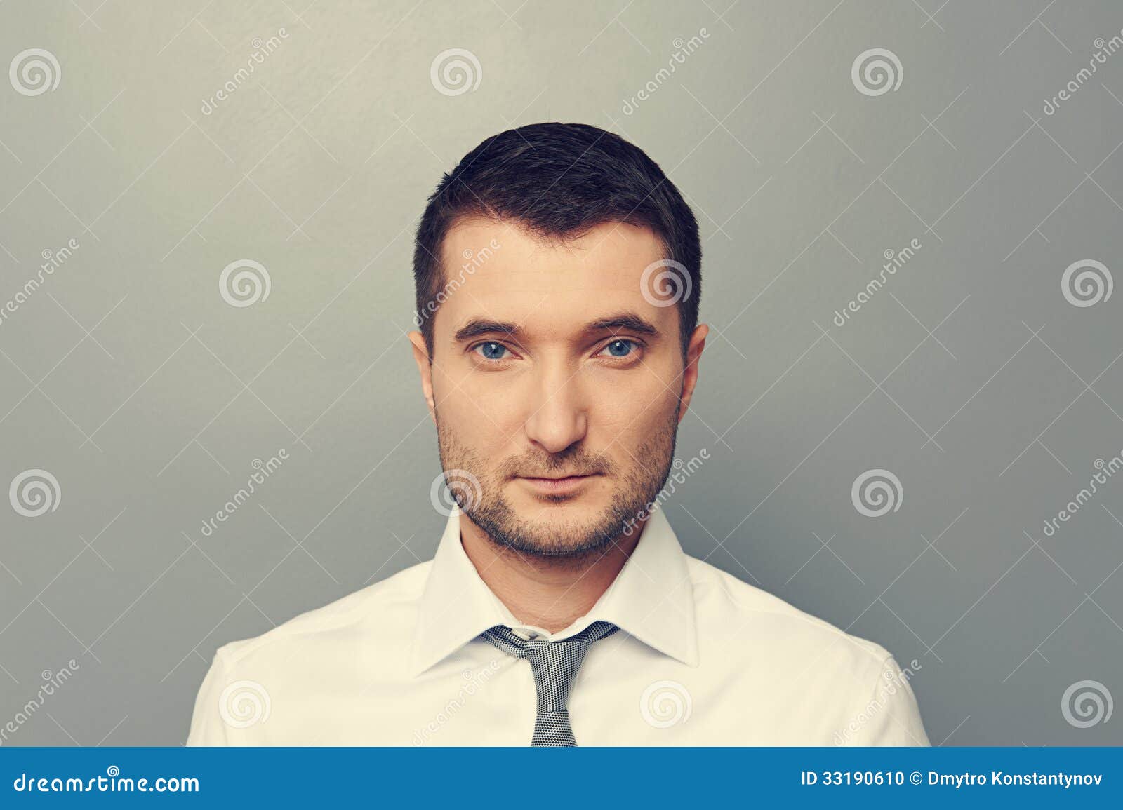 Portrait of serious man stock photo. Image of male, serious - 33190610