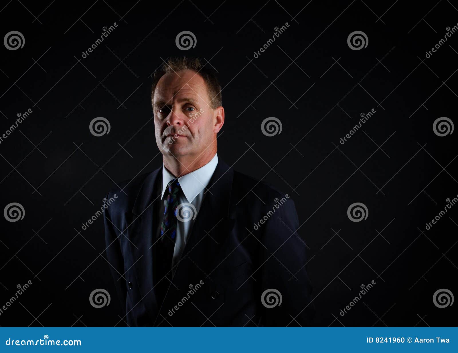 Serious Middle Aged Man Stock Photography | CartoonDealer.com #136985336
