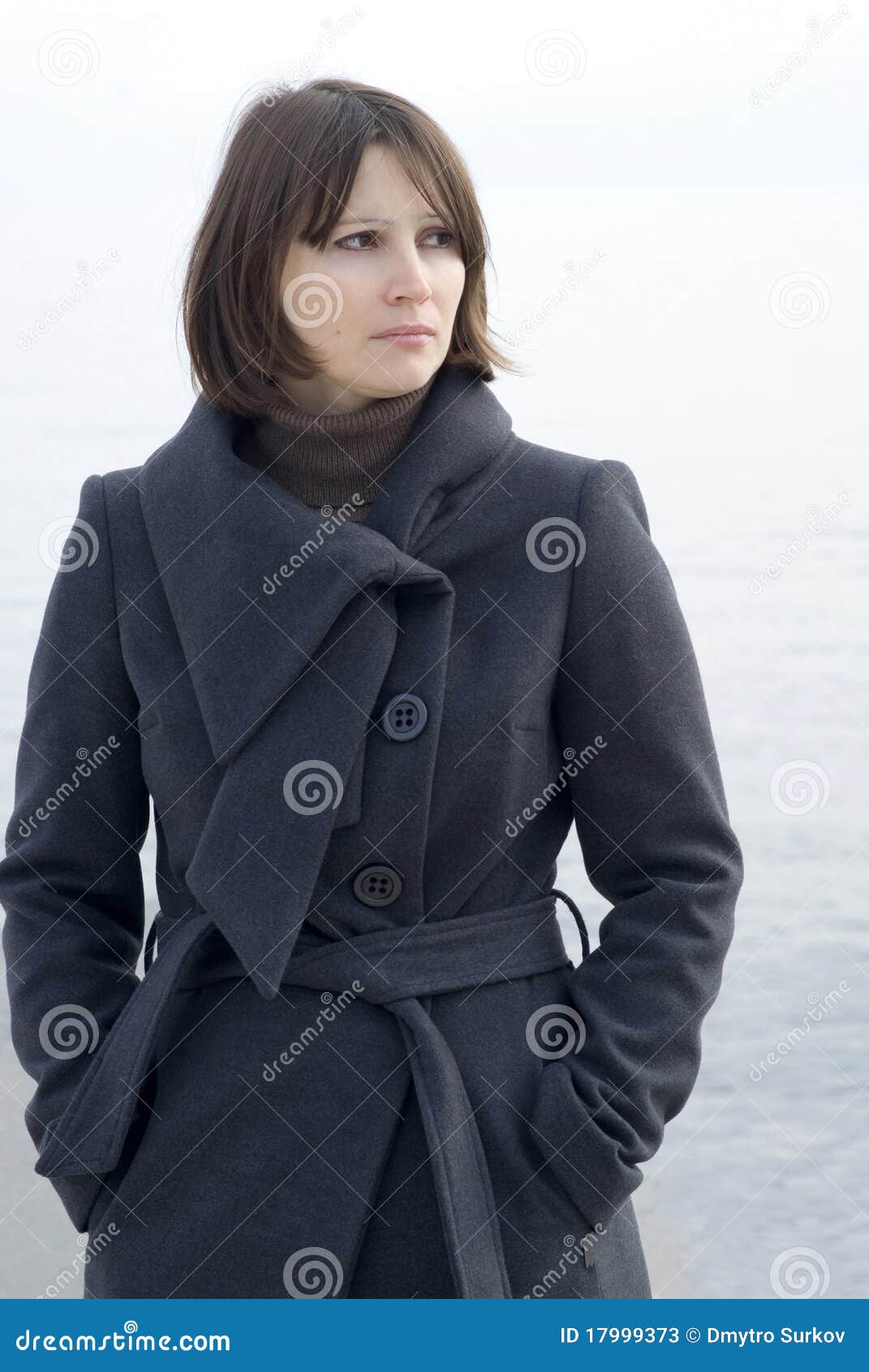 Portrait of Serious Young Woman Stock Image - Image of businesswoman ...