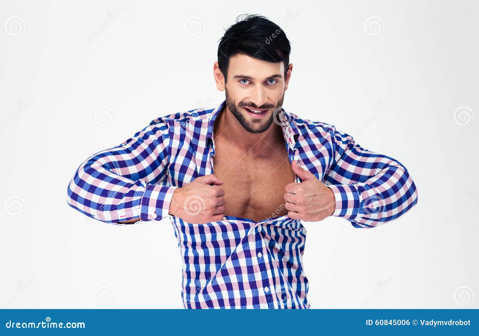 Portrait Macho Man Royalty-Free Stock Photo | CartoonDealer.com #90835923