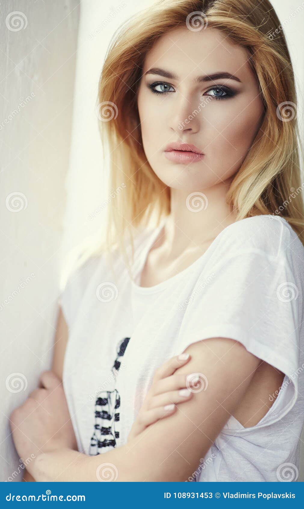 Portrait Of Young Woman Stock Image Image Of Girl Portrait 108931453