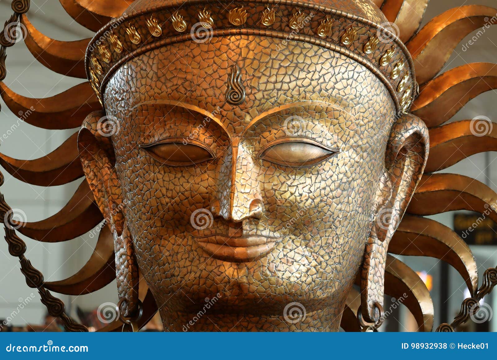 Portrait of Shiva in India stock photo. Image of religion - 98932938