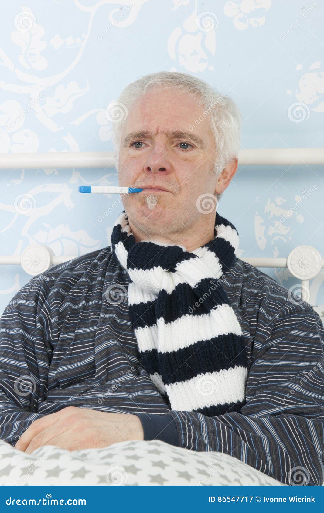Portrait sick man stock image. Image of elder, senior - 86547717
