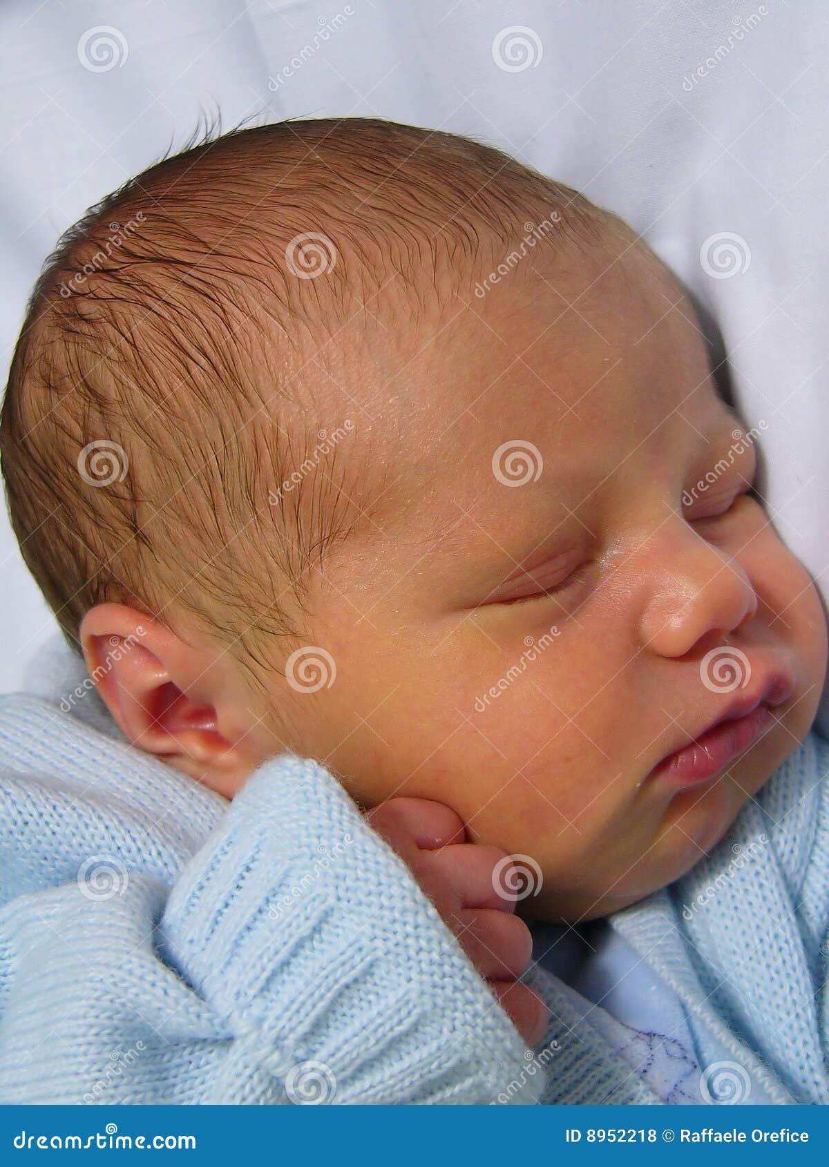 Portrait of sleeping baby stock photo. Image of sleepy - 8952218