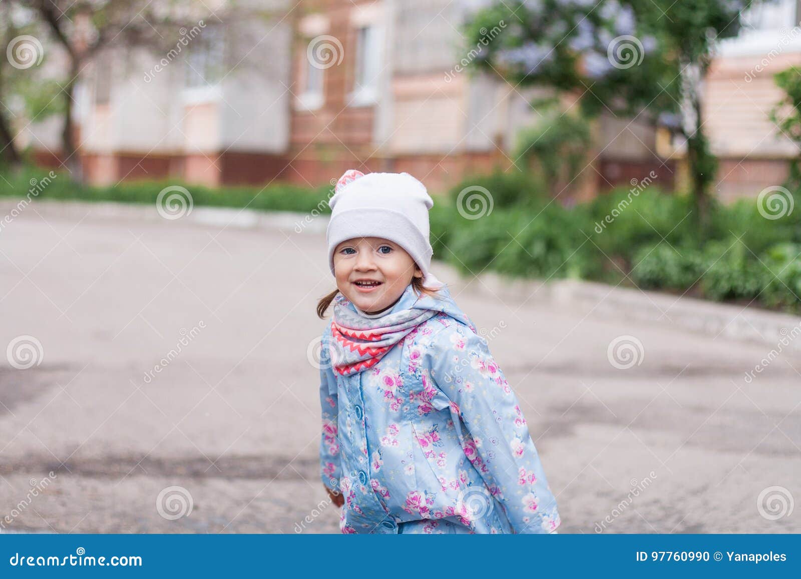 Portrait of Small Beautiful Girl Stock Photo - Image of emotional ...
