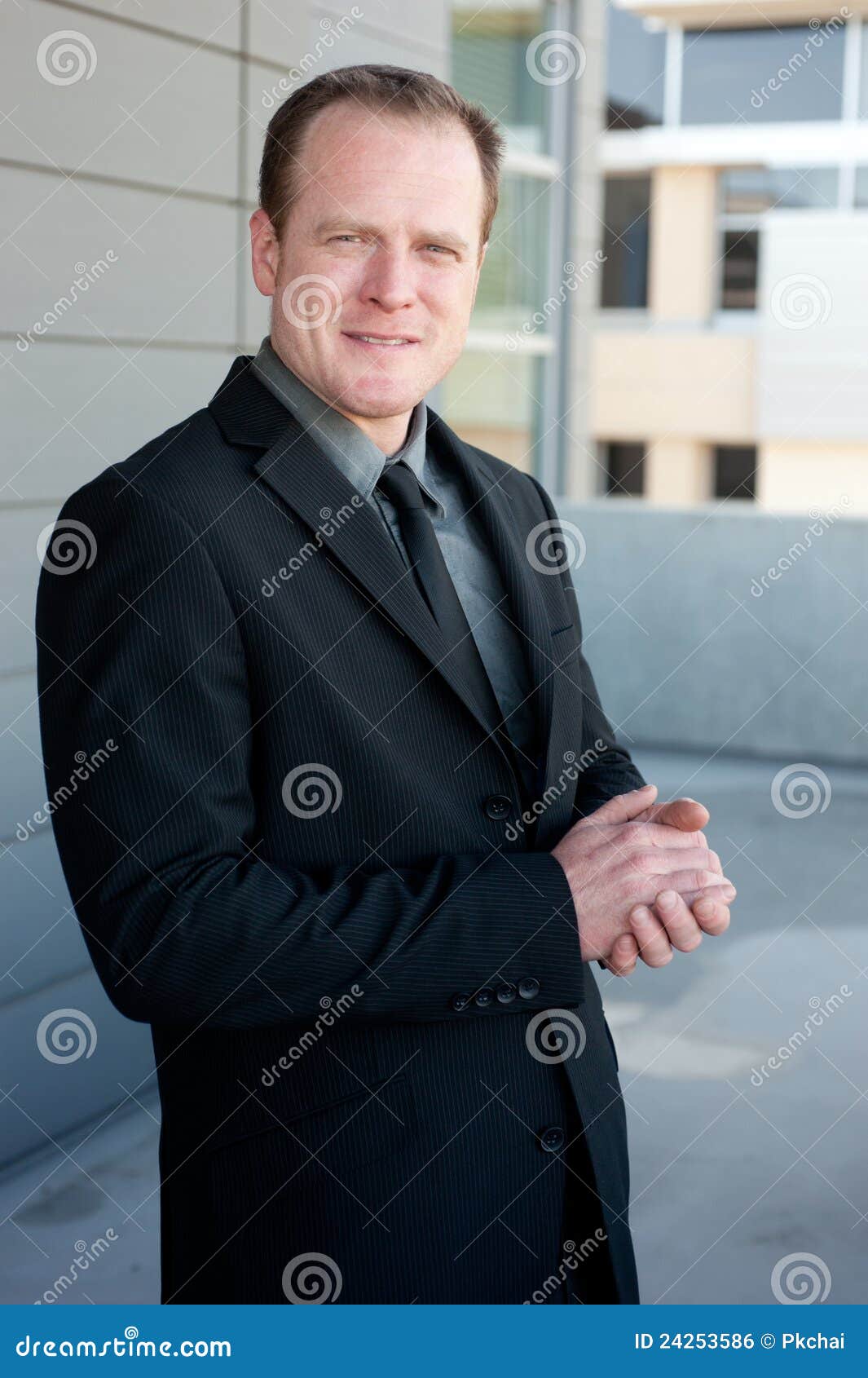 Portrait of a Smart Businessman Stock Photo - Image of white, colleague ...