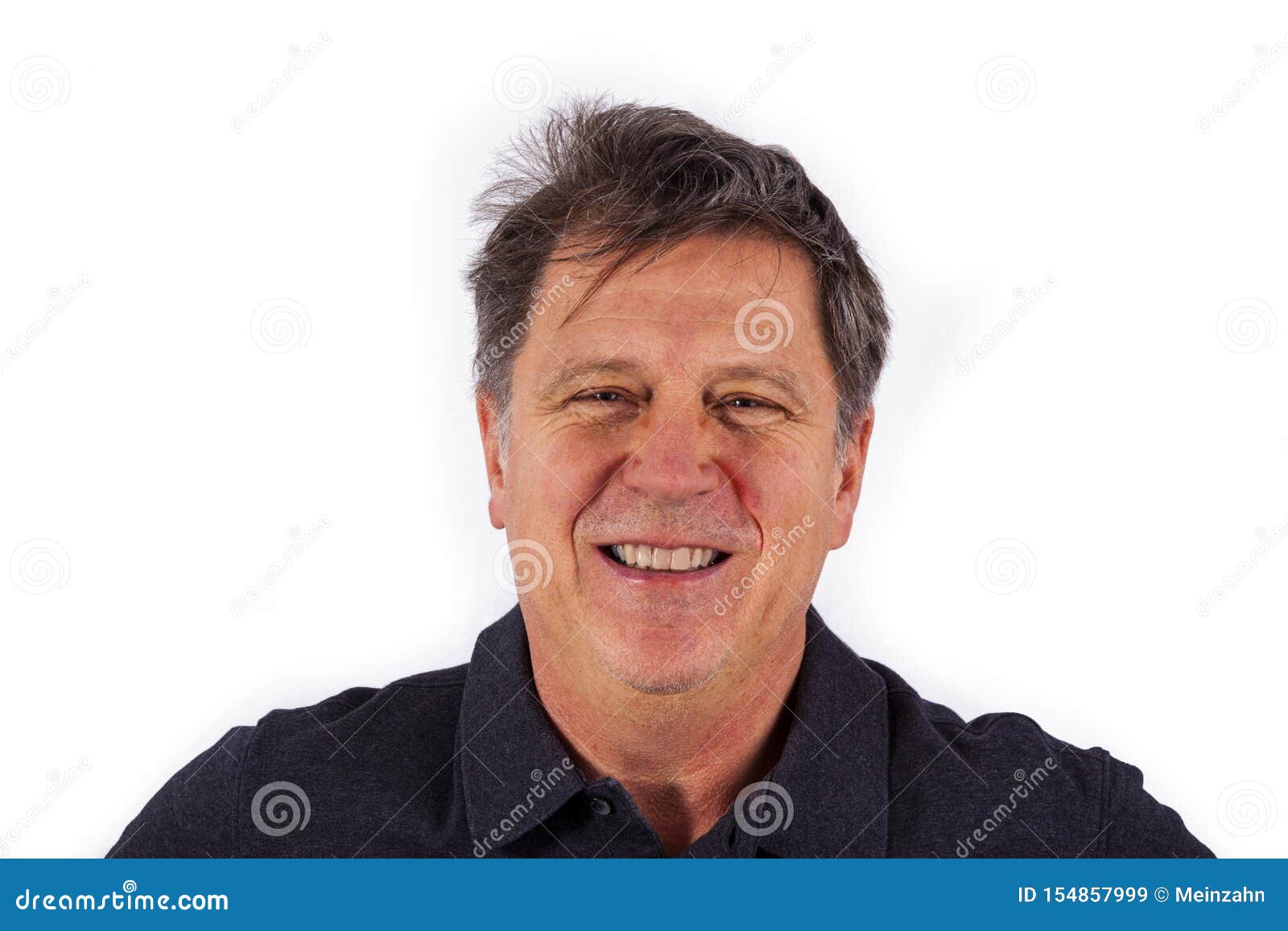 Portrait of Smart Handsome Man Stock Image - Image of caucasian, close ...