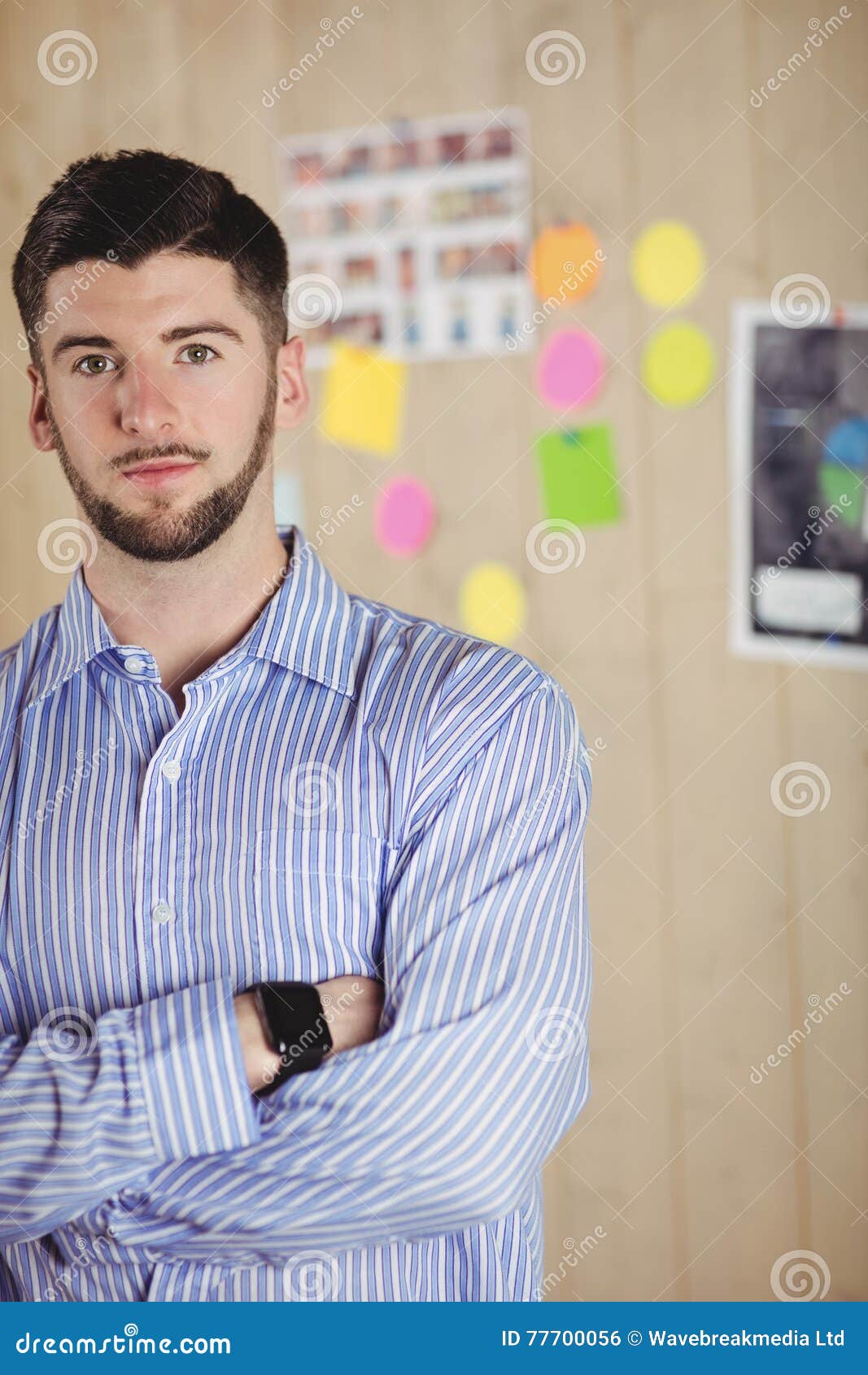 Portrait of Smart Man in Office Stock Photo - Image of business, classy ...