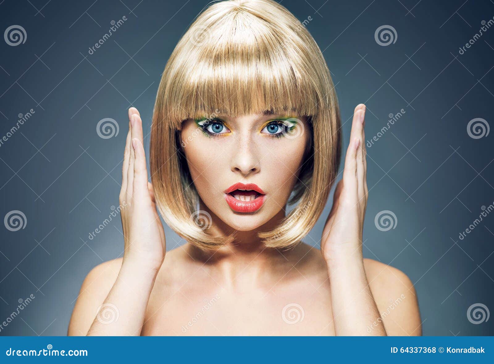 Portrait of a Smart Young Lady Stock Photo - Image of beautiful ...