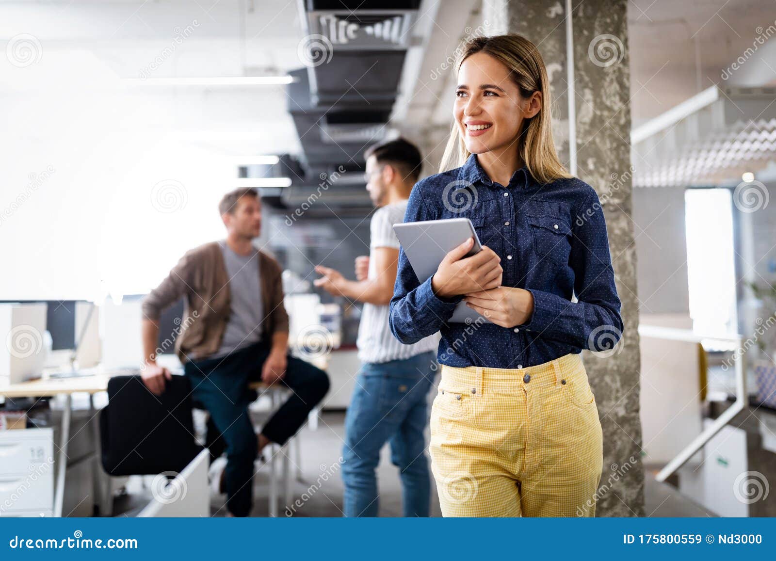 Portrait of a Smiling Designer, Student, Freelancer Business Woman ... Portrait of a Smiling Designer, Student, Freelancer Business Woman ...
