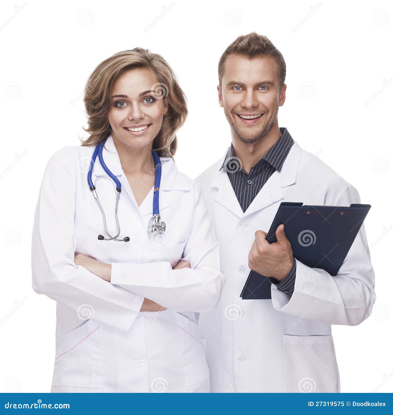 Portrait of a Smiling Doctors Stock Image - Image of person, consultant ...