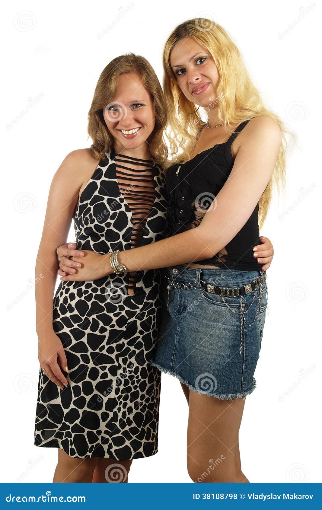 Portrait of smiling girls stock photo. Image of lips - 38108798