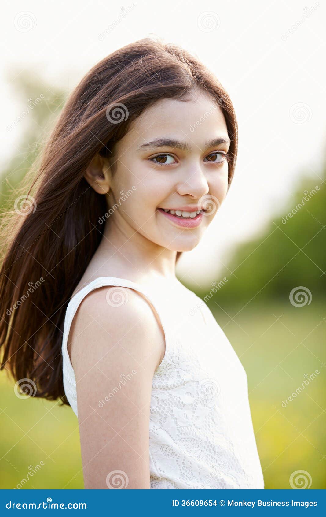 Portrait of Smiling Hispanic Girl in Countryside Stock Photo - Image of ... Portrait of Smiling Hispanic Girl in Countryside Stock Photo - Image of ...